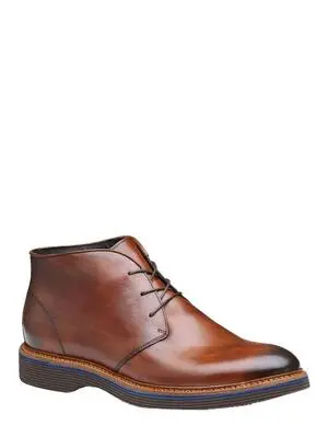 Johnston & Murphy Collection Jenson Chukka Boot - Brown Italian Calfskin