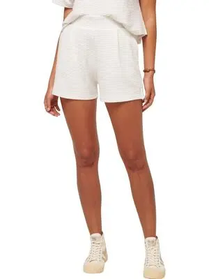 Travis Mathew Yacht Me Ribbed Shorts - White