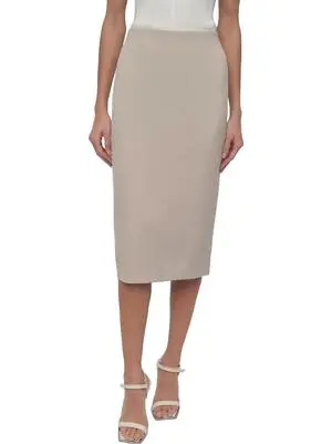 Dkny DKNY Pull-On Pencil Skirt Pebble