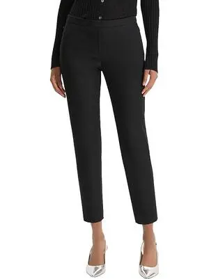 Theory Slim Ankle Trousers - Black