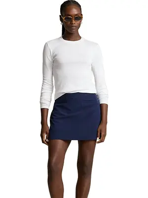 Ralph Lauren 15" Performance Pleated Skort - Refined Navy