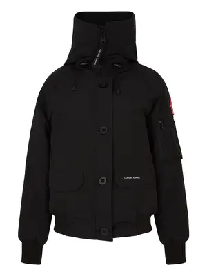 Canada Goose Chilliwack Hooded Bomber Jacket - Black