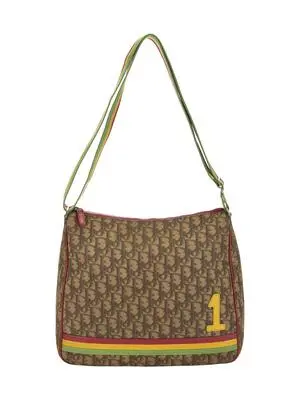 Dior Rasta Trotter Canvas Messenger Bag - Brown