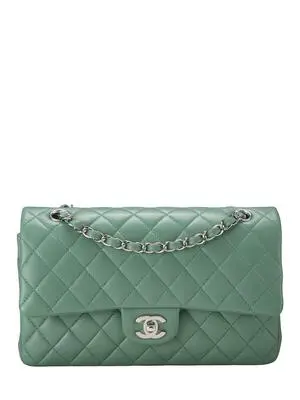 CHANEL Quilted Lambskin Classic Double Flap Medium