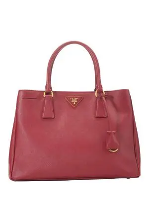Prada Saffiano Executive Tote - Red
