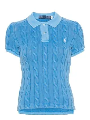 Polo Ralph Lauren Polo Pony-embroidered Polo Shirt - Blue