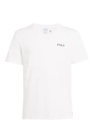 Polo Ralph Lauren Logo Lounge T-shirt - White