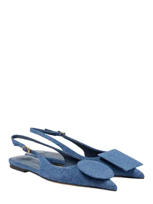 Jacquemus Les Slingbacks Duelo Plates - Blue
