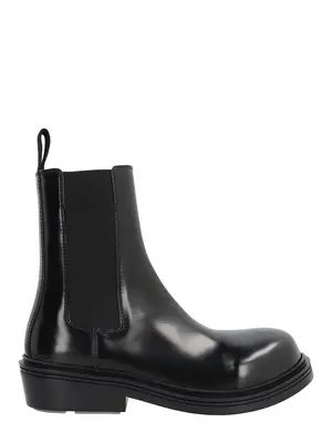 Bottega Veneta Fireman Ankle Boots - Black