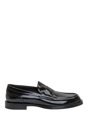 Dolce & Gabbana Leather Loafers - Black