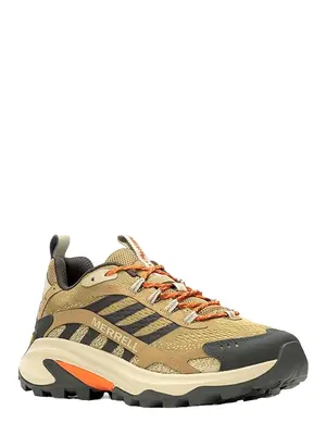Merrell Merrell Moab Speed 2 Athletic Lace-Up Sneakers Silver