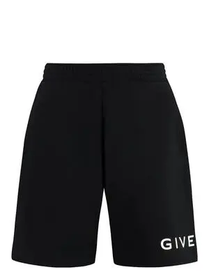 Givenchy Fleece Shorts - Black