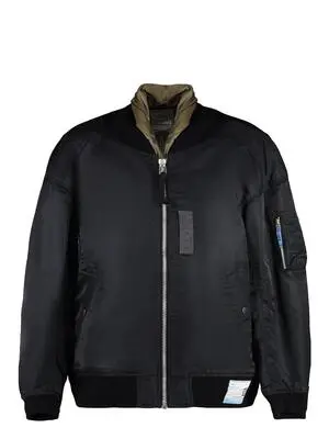 Mihara Yasuhiro Oversize Bomber Jacket - Black
