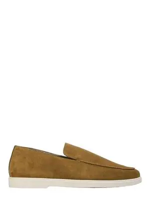 Frescobol Carioca Frescobol Carioca Miguel Suede Loafers Army Green