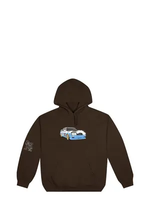 TRAVIS SCOTT Jackboys Vehicle Hoodie V - Brown