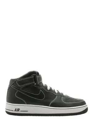 Nike Force 1 Mid Sneakers - Black