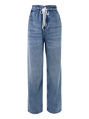 Isabel Marant Jordy High-rise Wide-leg Jeans - Blue