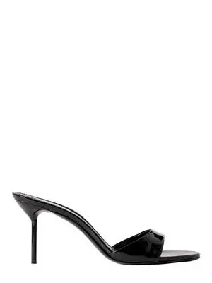 Paris Texas Lidia 70 Patent-leather Mules - Black