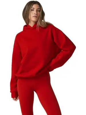 Vuori Restore Oversized Hoodie Cherry