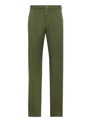 SLOWEAR Incotex Cotton-blend Straight Pants - Green