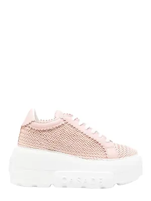 Casadei Hanoi Nexus Leather Sneakers - Pink