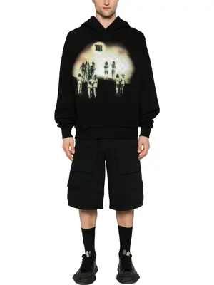 MISBHV Sunrise Printed Hoodie - Black