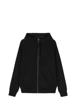 PARAJUMPERS Logo-patch Hoodie Jacket - Black