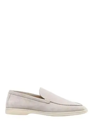 SCAROSSO Scarosso Ludovico Suede Loafers Grey