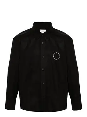 CRAIG GREEN Circle Cotton Shirt - Black