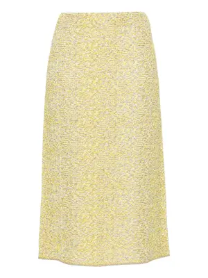 FABIANA FILIPPI Fabiana Filippi Straight Tweed Midi Skirt