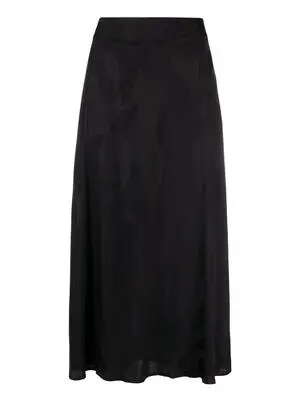 Ba&sh Banessa High-waisted Midi Skirt - Black