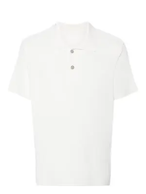 Jacquemus Le Polo Maille Polo Top - White