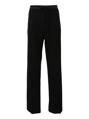 Jacquemus In Melo Straight Trousers - Black