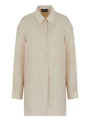 EMPORIO ARMANI Emporio Armani Button-Front Blouse