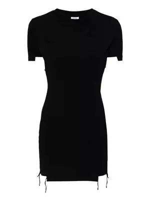 Vetements Cut-out Mini Dress - Black
