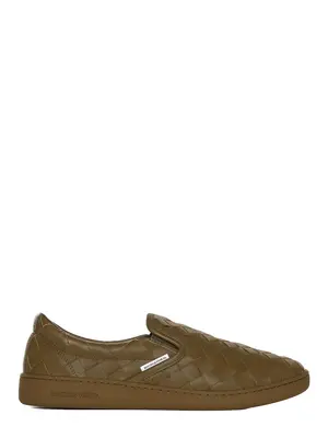 Bottega Veneta Slip-on Sneakers Green