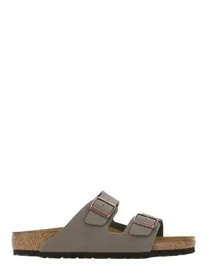BIRKENSTOCK Arizona Double-strap Sandals In Birko-flor® With Buckles - Grey