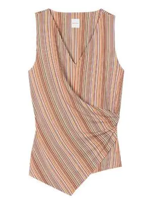 Paul Smith Wrap Vest Top - Multicolour