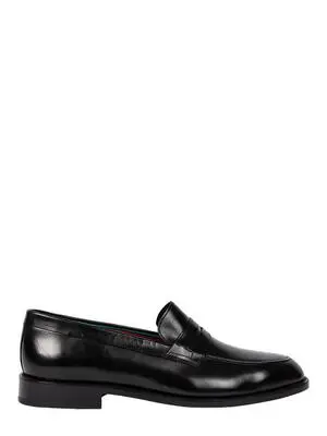 Paul Smith Leather Montego Loafers Black