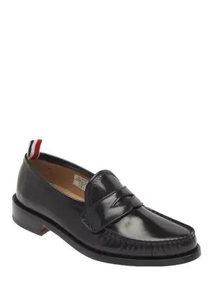 Thom Browne Varsity Penny Loafer - Black