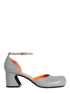 Marni Leather Pumps Gray
