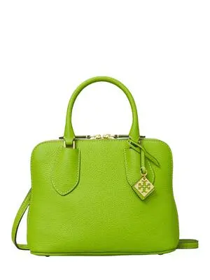 Tory Burch Mini Leather Swing Crossbody Bag - Wheat Grass