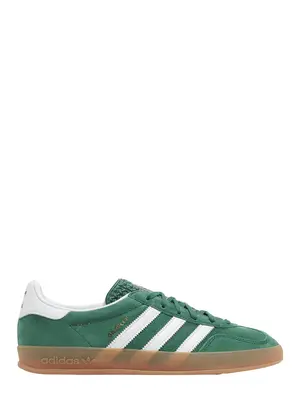 Adidas Gazelle Indoor Collegiate Gum Sneakers - Green