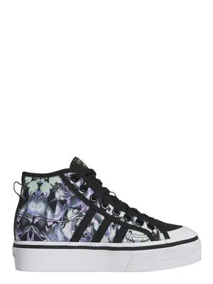Adidas Nizza Platform Mid Top Sneakers - Purple