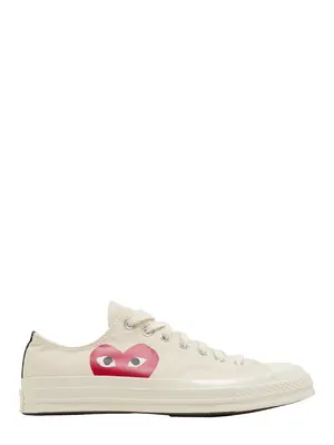 CONVERSE Comme Des Garçons Play X Chuck 70 Low - Cream