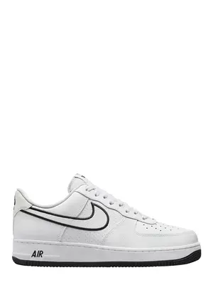 Nike Air Force 1 '07 Embroidered Swoosh Sneakers - White