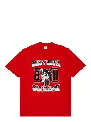 Supreme X Bounty Hunter Wolf Tee - Red