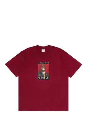 Supreme American Psycho Tee 'cardinal - Red