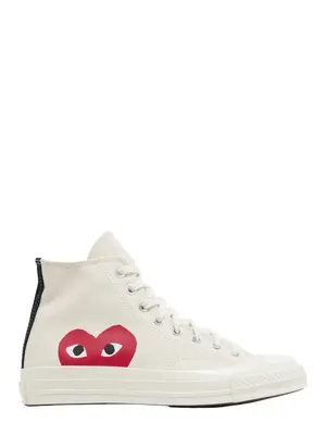 CONVERSE Comme Des Garçons Play X Chuck 70 High - Cream