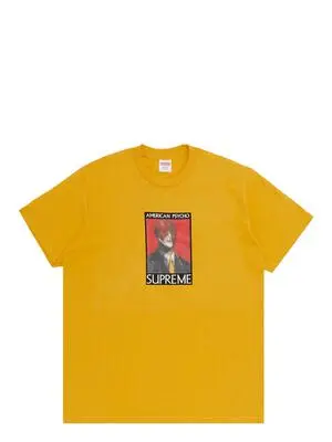 Supreme American Psycho Tee 'mustard - Yellow
